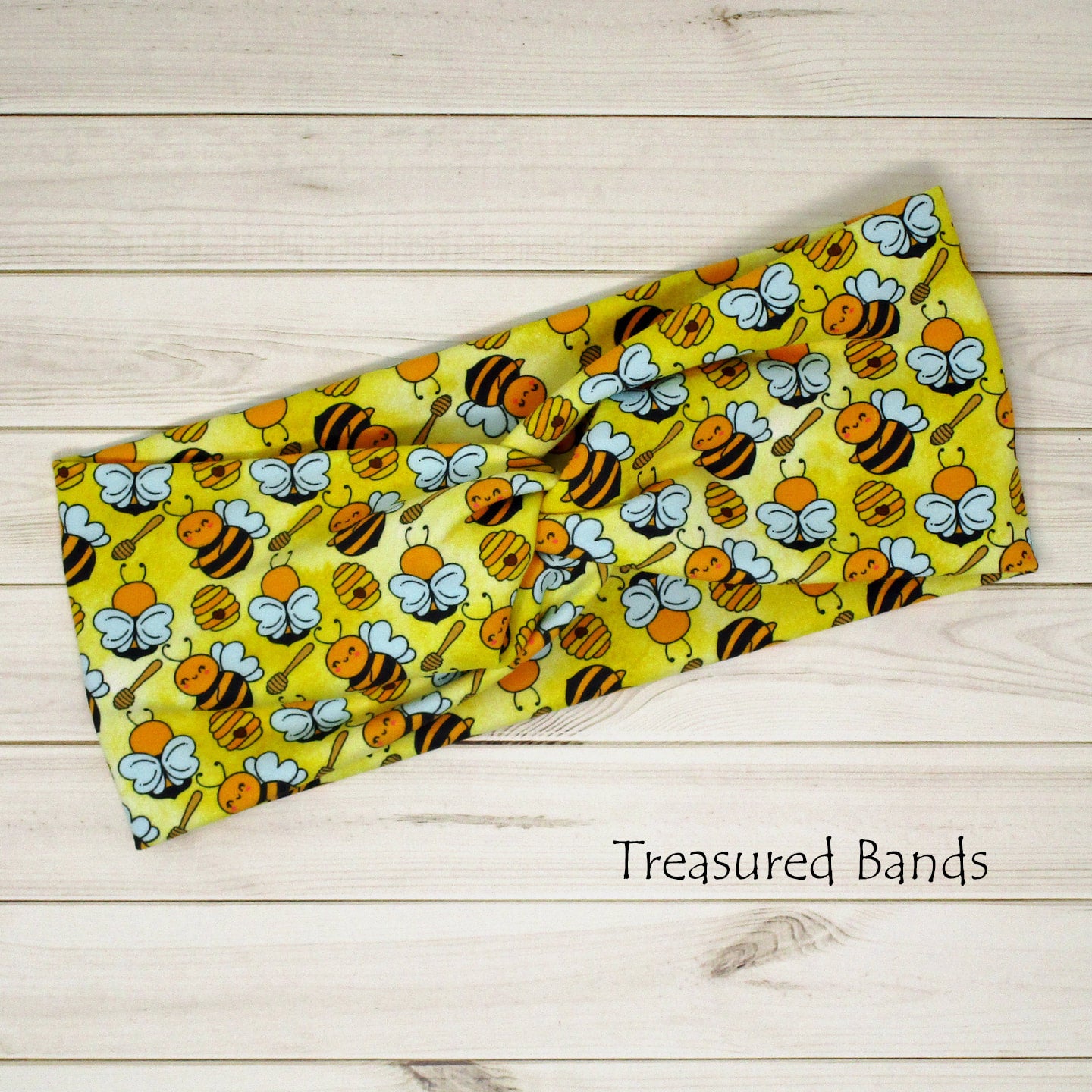 Bee Twist Headband - Bees and Honey | Treasured Haven Online Gift Shop